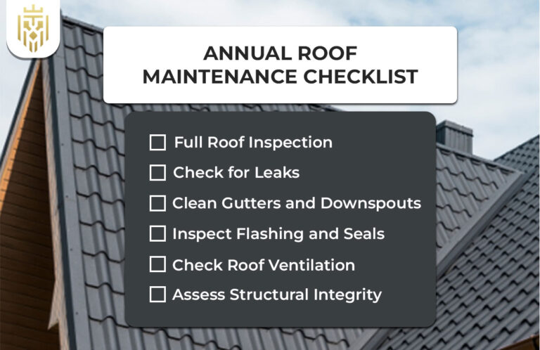 The Complete Roof Maintenance Checklist | Jones Elite Constructions
