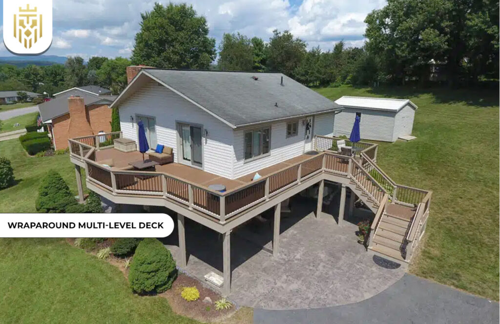 What is a Multi Level Deck? | Jones Elite Constructions