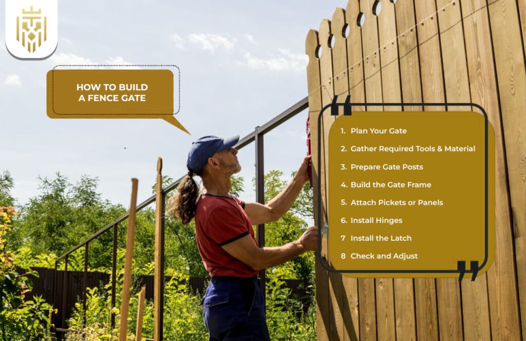 How To Build A Fence Gate? | Jones Elite Constructions